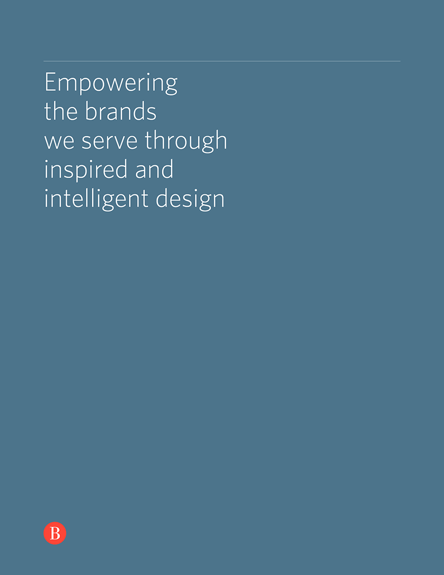 Beveridge Seay Brand Guidelines » Proposals and presentations